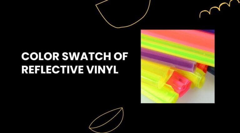Creativity The Stunning Color Swatch Of Reflective Vinyl
