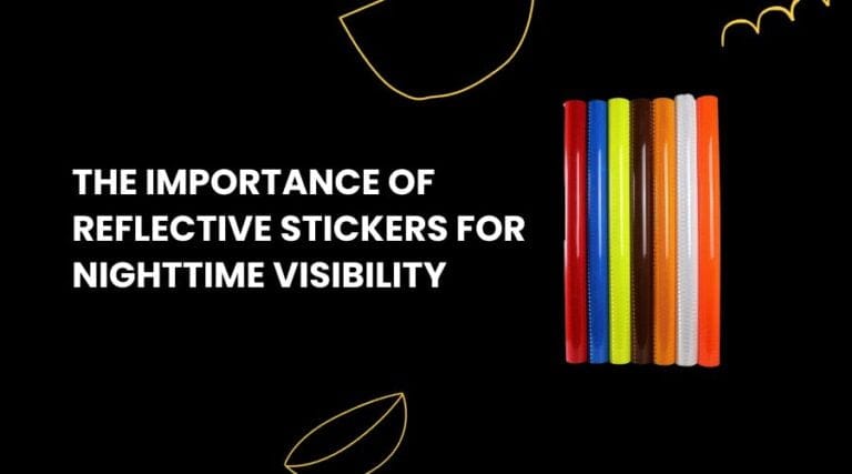 The Importance Of Reflective Stickers For Nighttime Visibility - Yolite